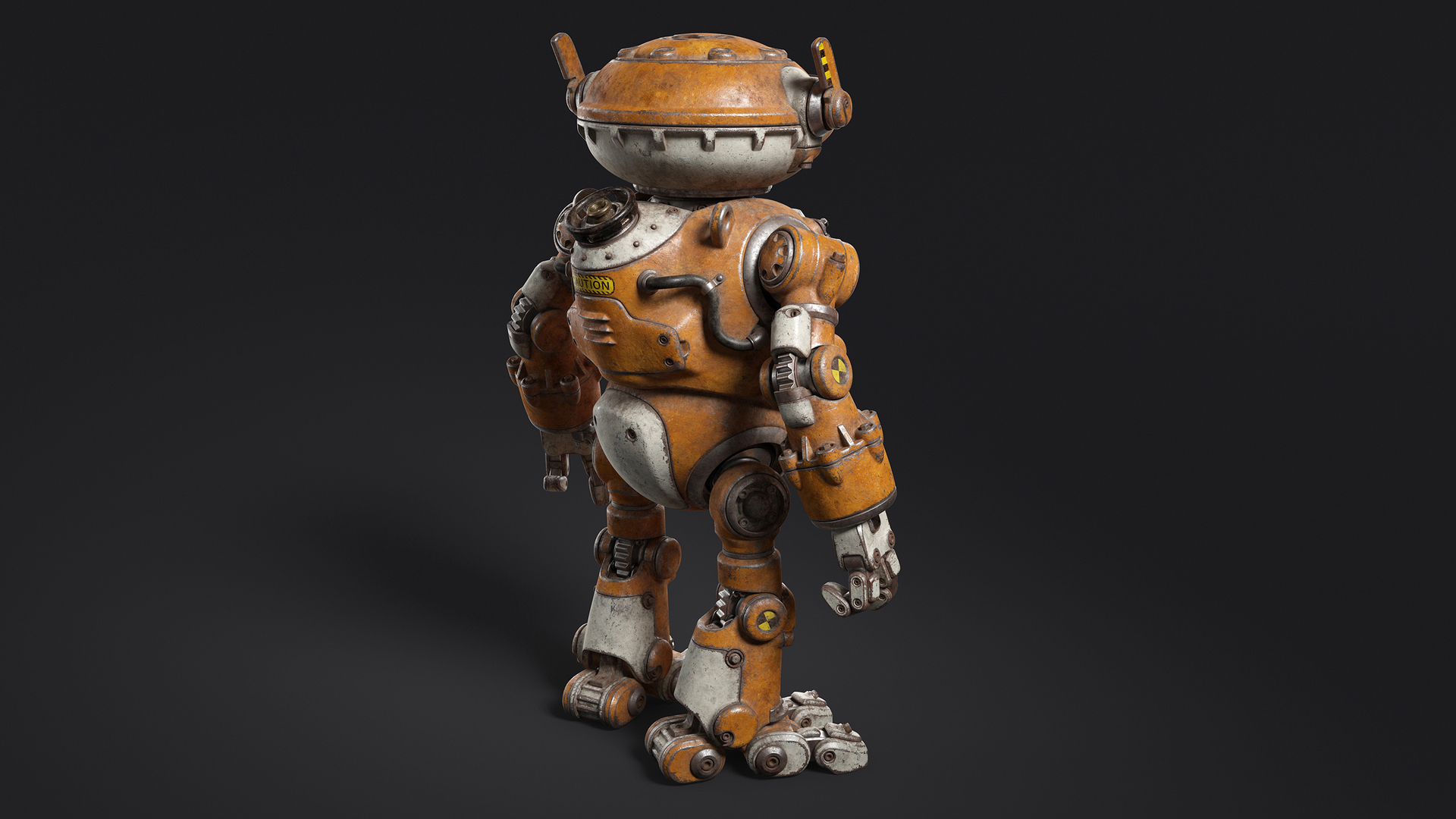 modelo 3d Robot 32 aparejado - TurboSquid 2003651