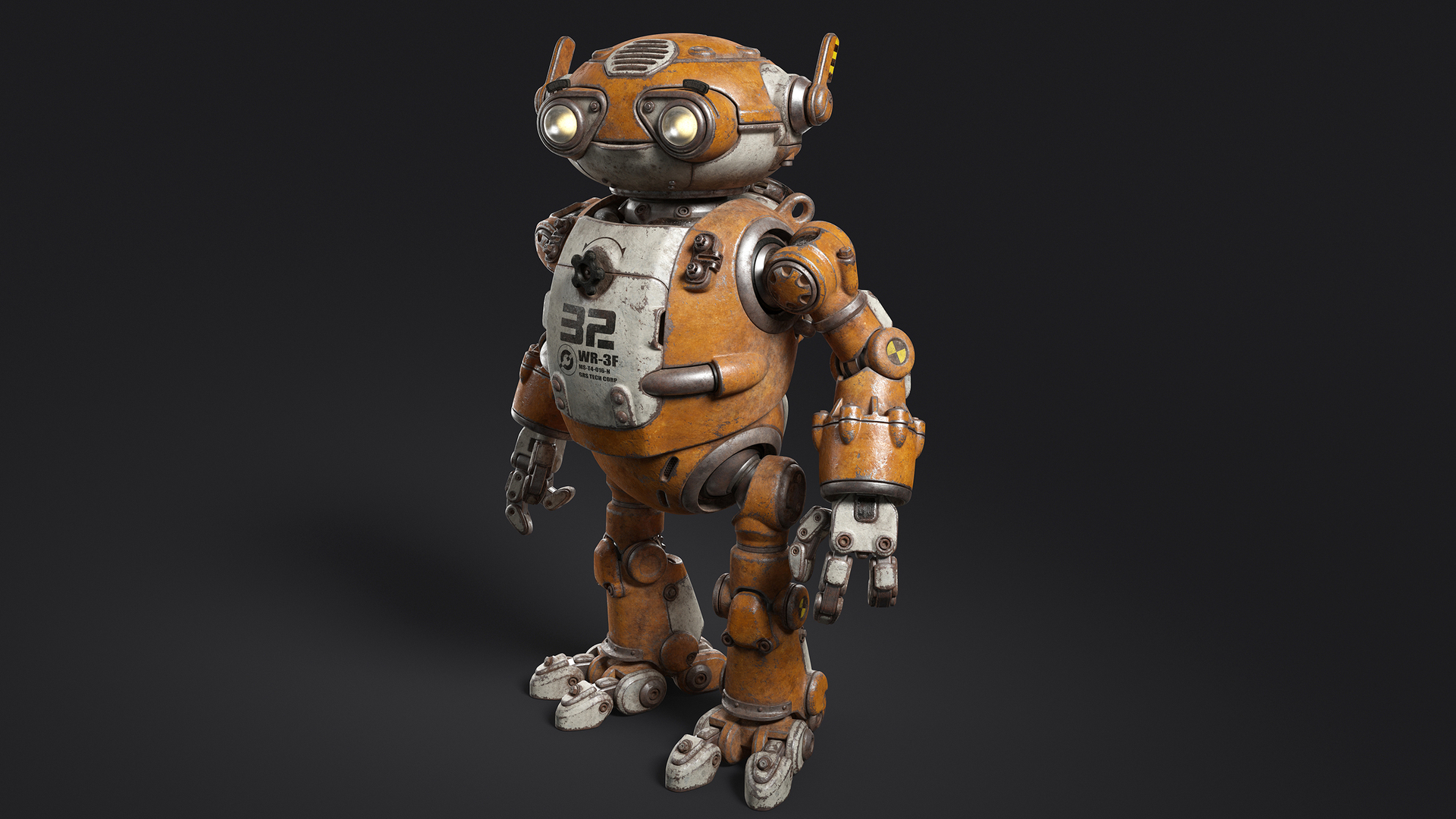 modelo 3d Robot 32 aparejado - TurboSquid 2003651