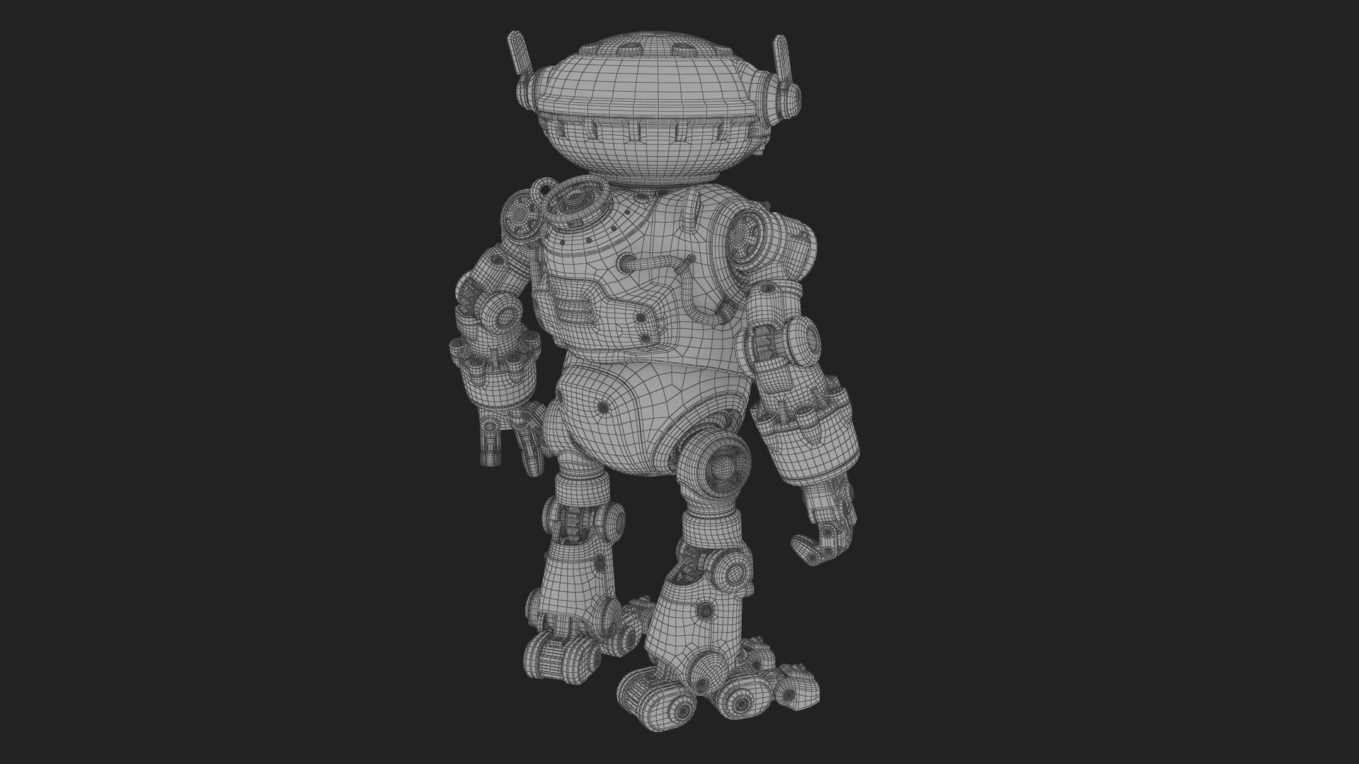 Robot 32 Rigged 3D model - TurboSquid 2003651