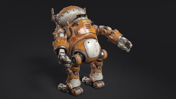modelo 3d Robot 32 aparejado - TurboSquid 2003651