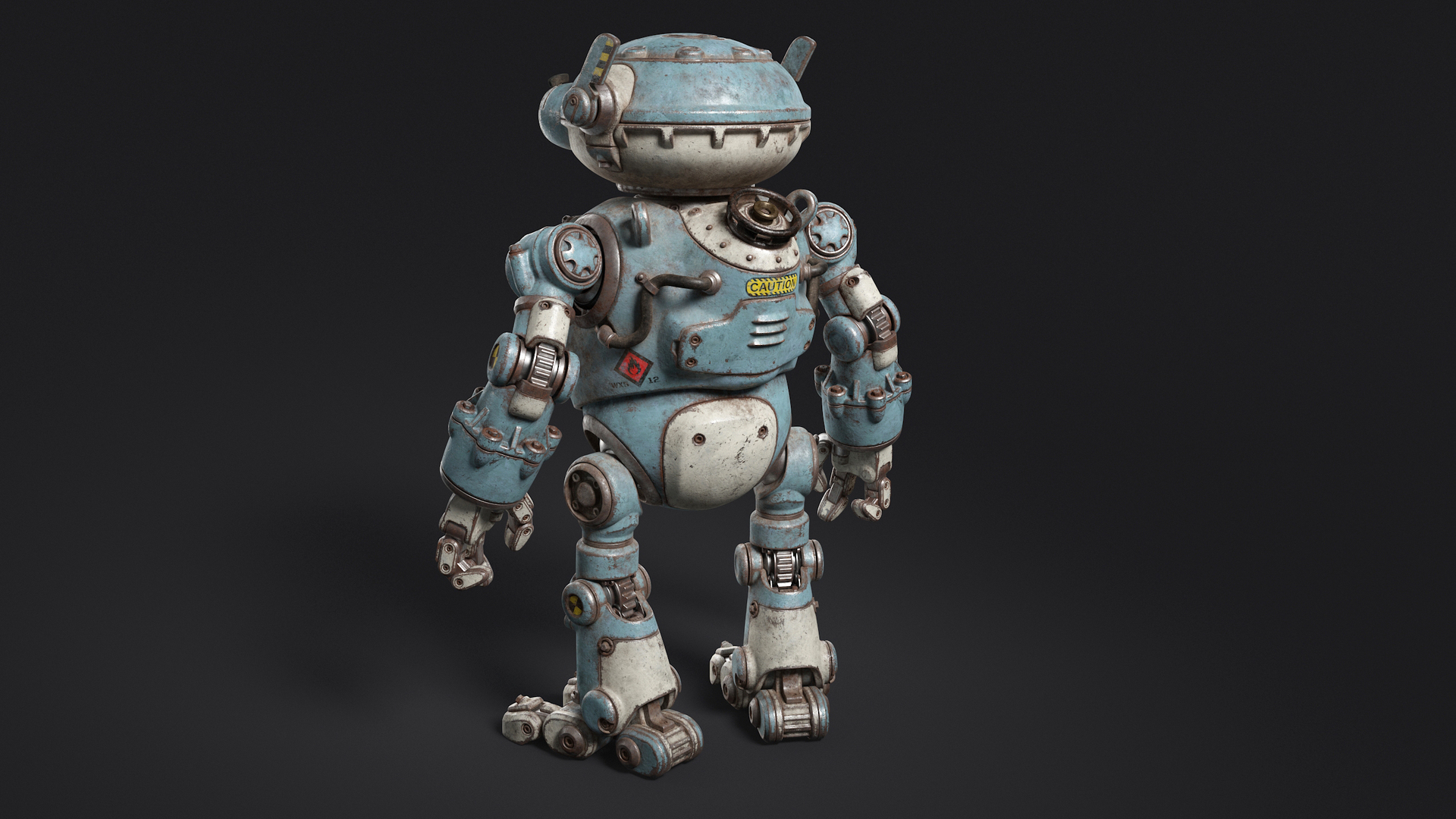 modelo 3d Robot 32 aparejado - TurboSquid 2003651