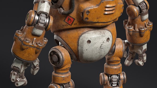 modelo 3d Robot 32 aparejado - TurboSquid 2003651