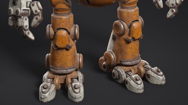 modelo 3d Robot 32 aparejado - TurboSquid 2003651