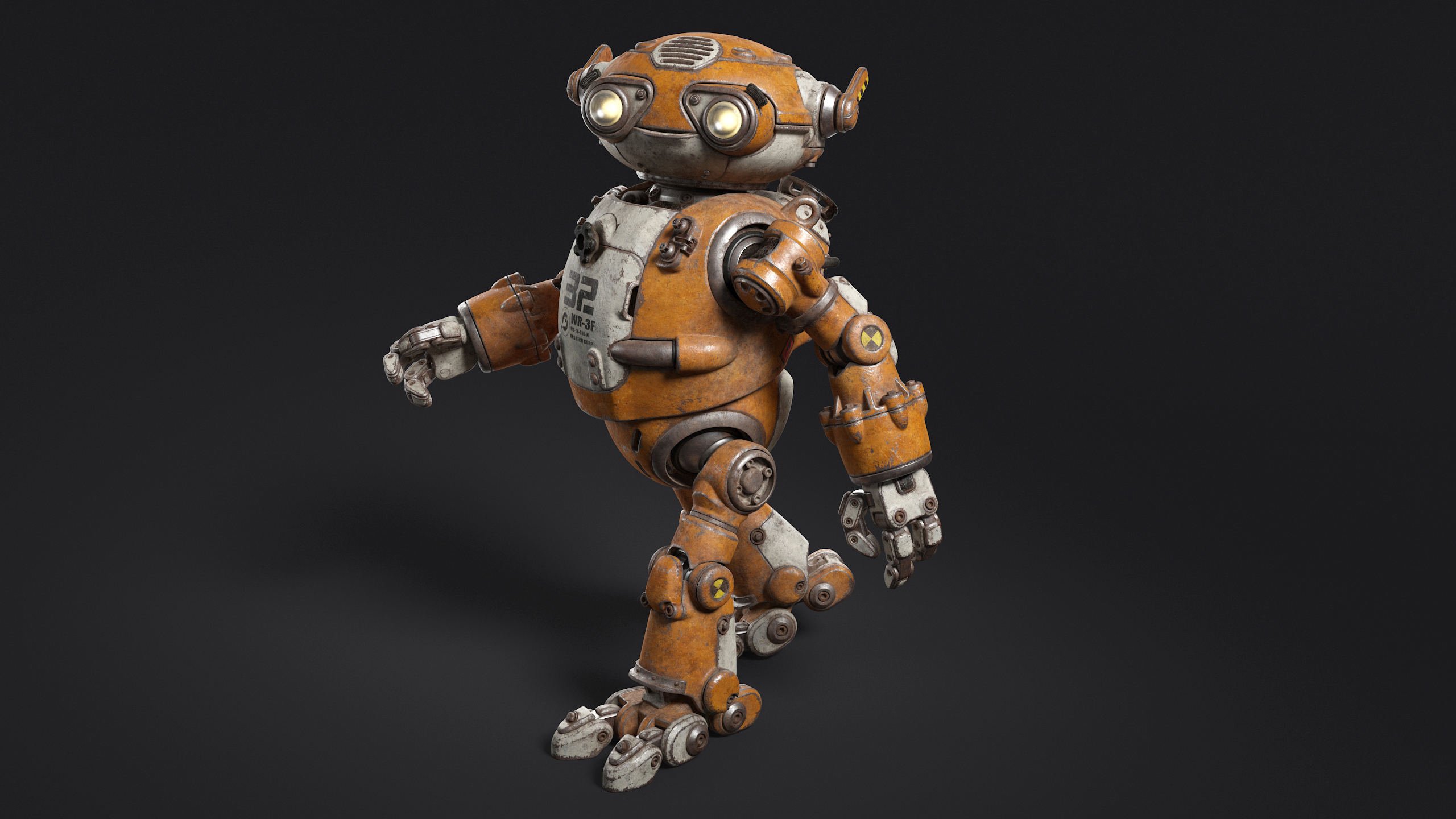 modelo 3d Robot 32 aparejado - TurboSquid 2003651