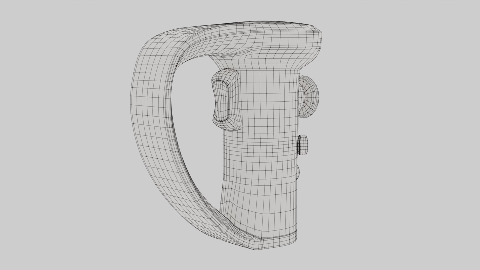 VR Hand Controller Joystick Game Ready Cartoony Model - TurboSquid 2113861