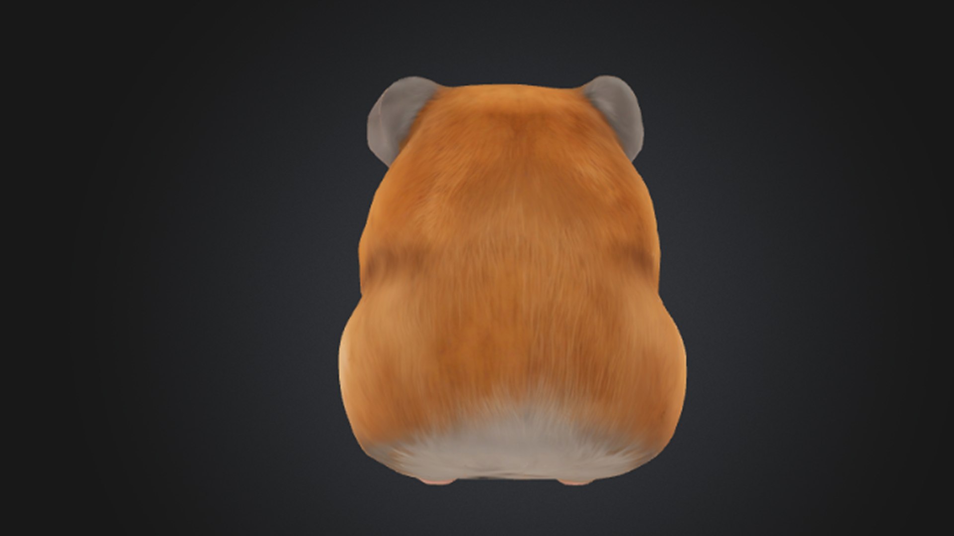 Cuddly Hamster Standing 3D Model For Printing Cute Animal Figure STL ...