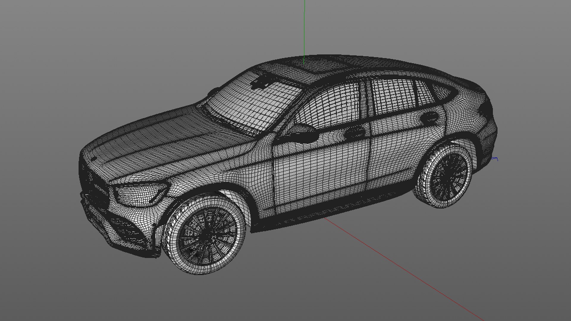Mercedes-Benz GLC 3D Model - TurboSquid 2355450