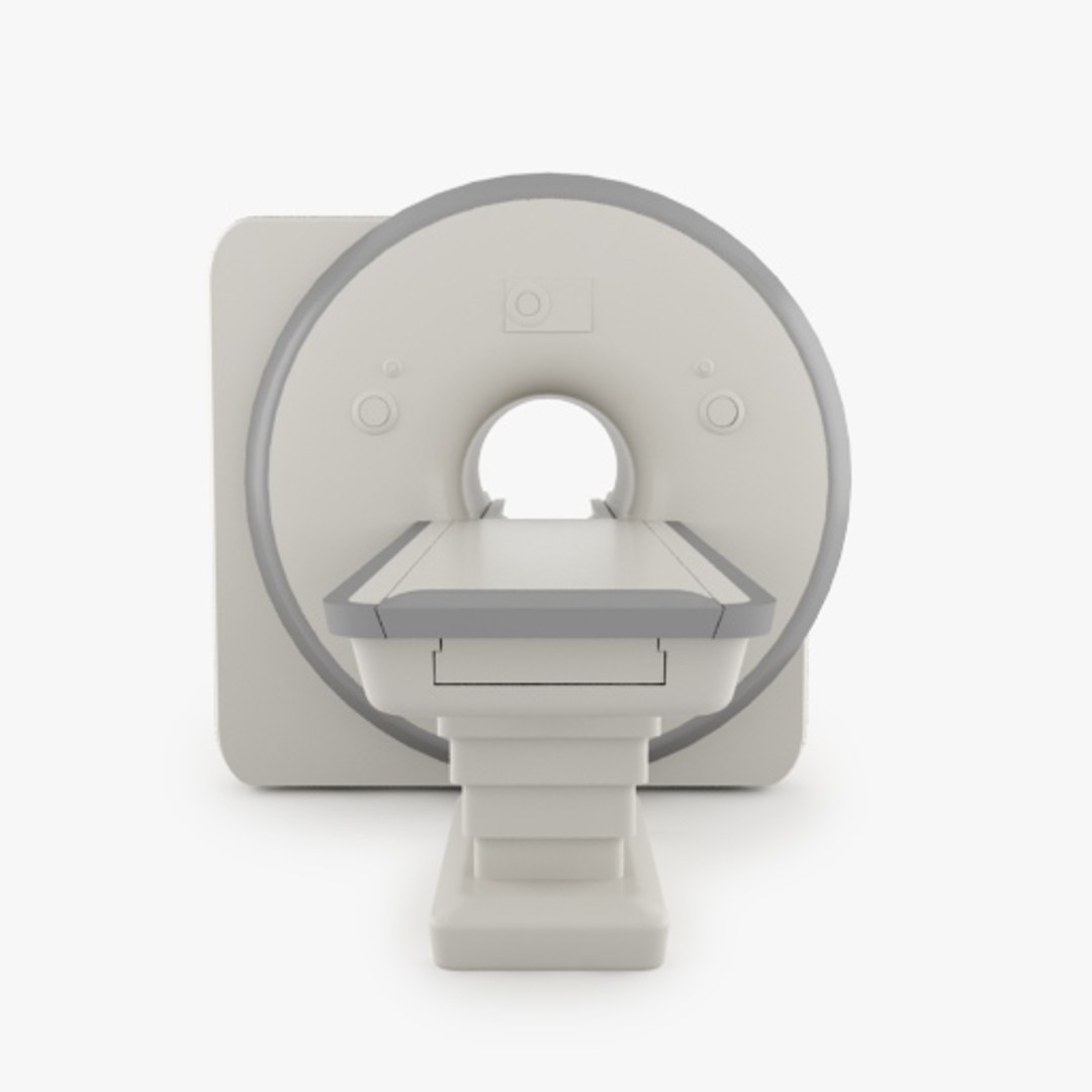 mri machine 3d model