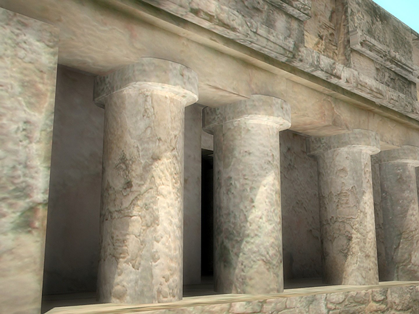 Building Tulum 3d Model