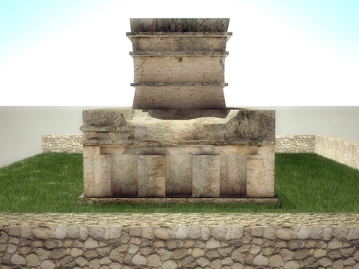 Building Tulum 3d Model