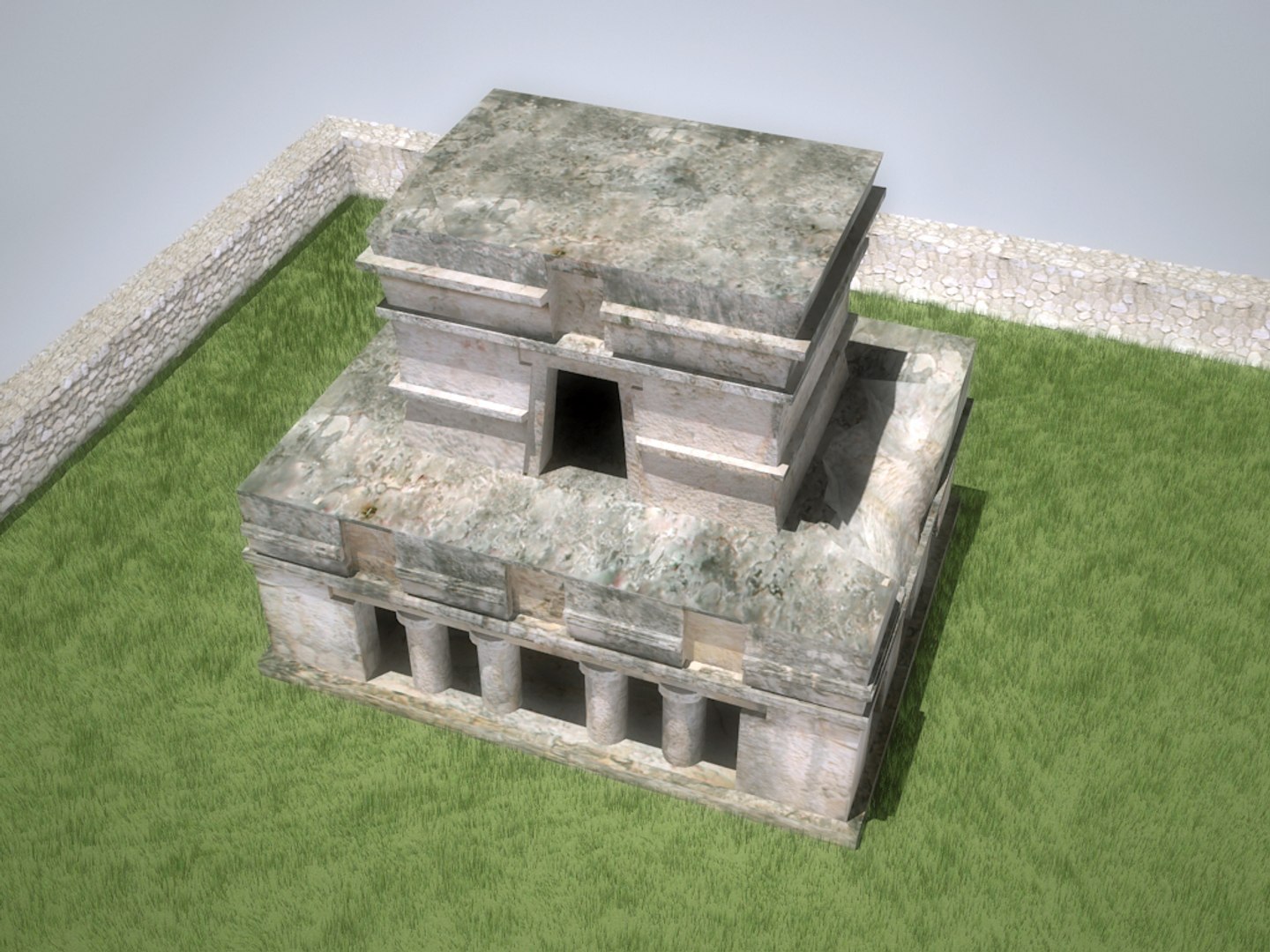 Building Tulum 3d Model