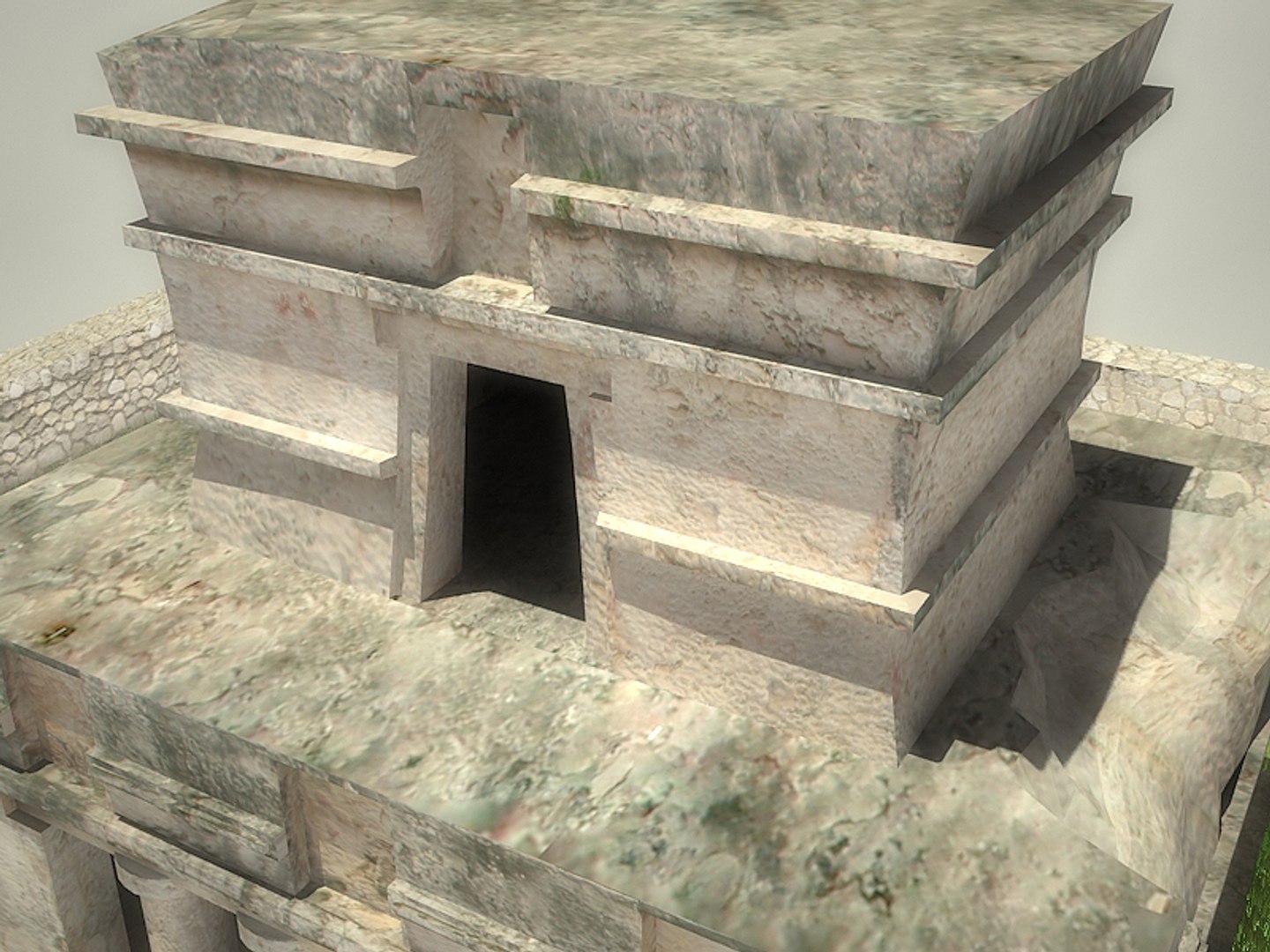 Building Tulum 3d Model