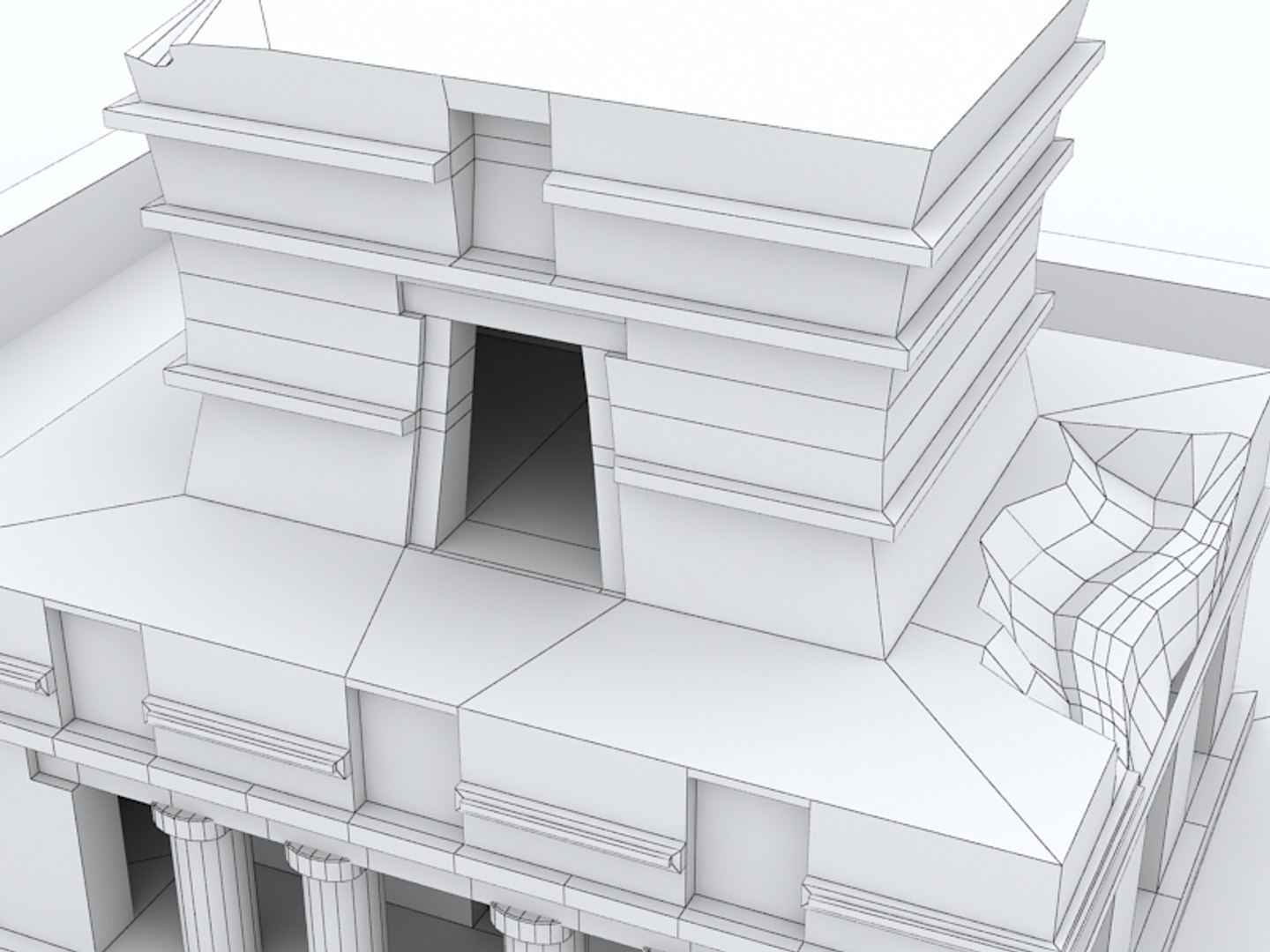 Building Tulum 3d Model