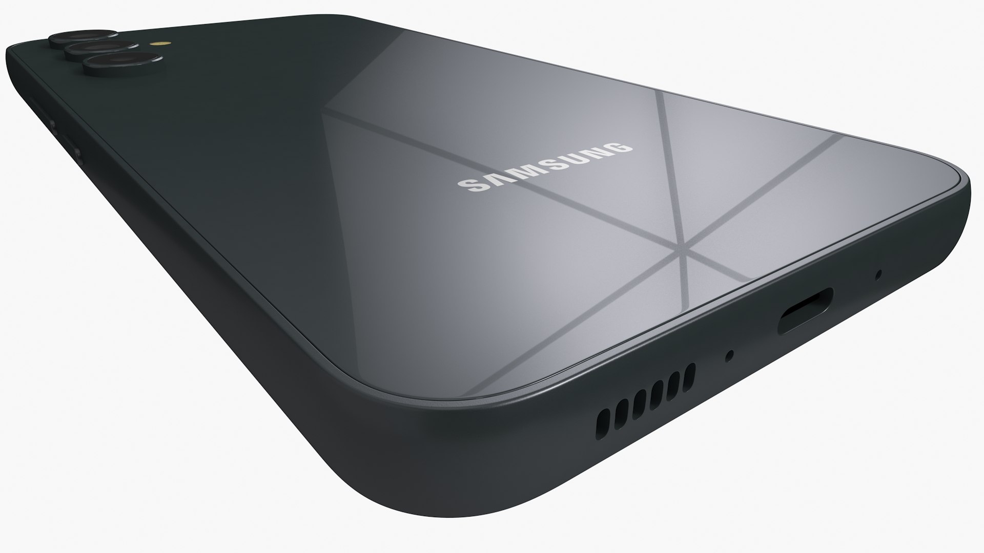 3D Model Samsung Galaxy A54 5G Graphite - TurboSquid 2041386