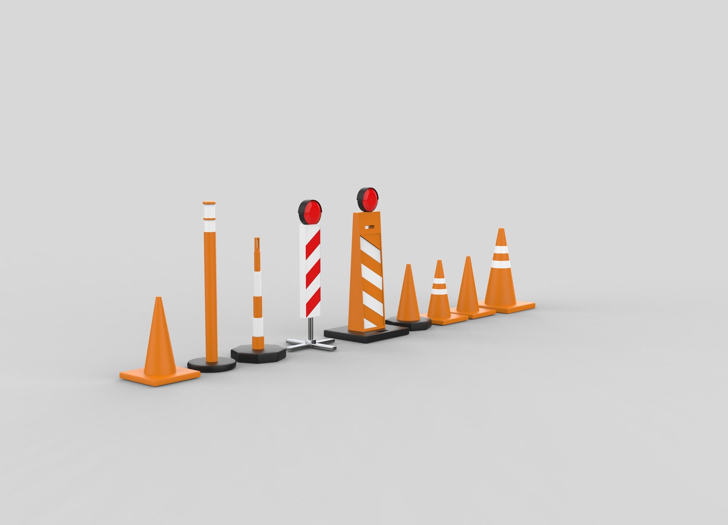 Traffic Cone 3D Model Model - TurboSquid 2413561