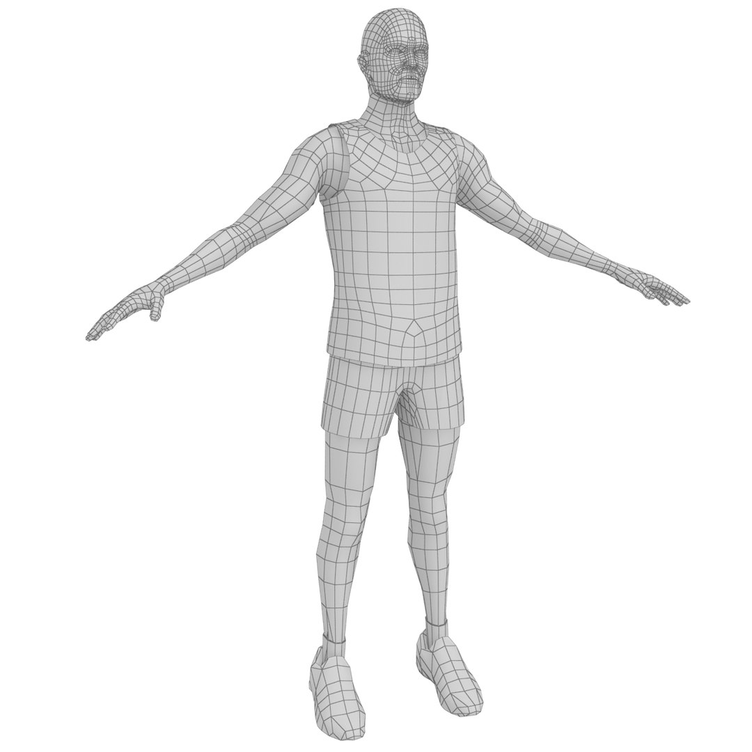 3D Marathon Runner Model - TurboSquid 1301553