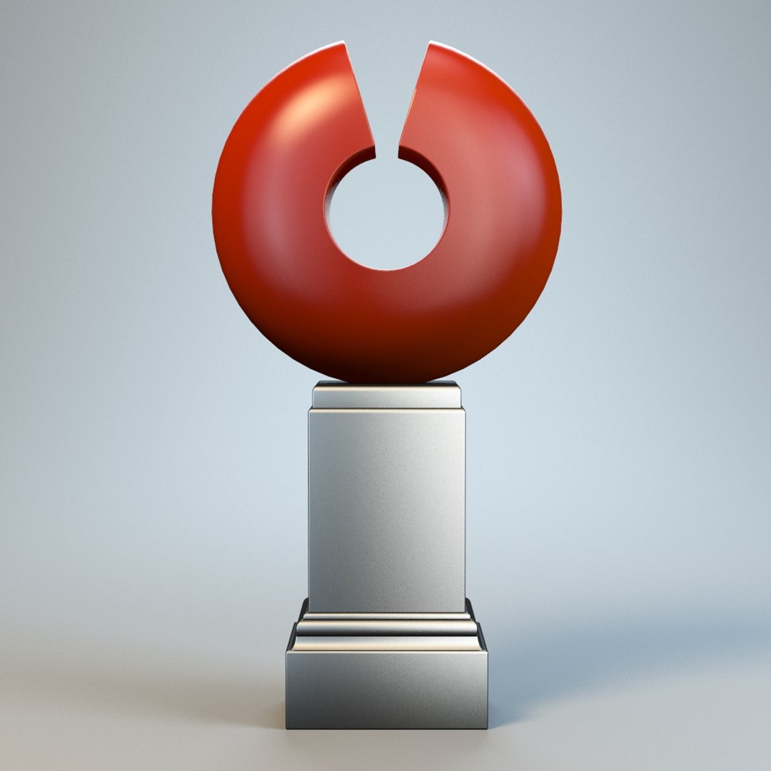 3d abstract figure m035 model