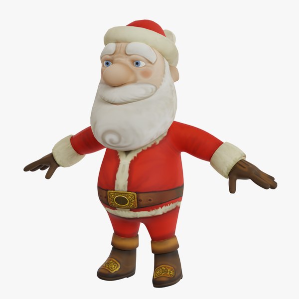 Santa Claus Blender Models for Download | TurboSquid
