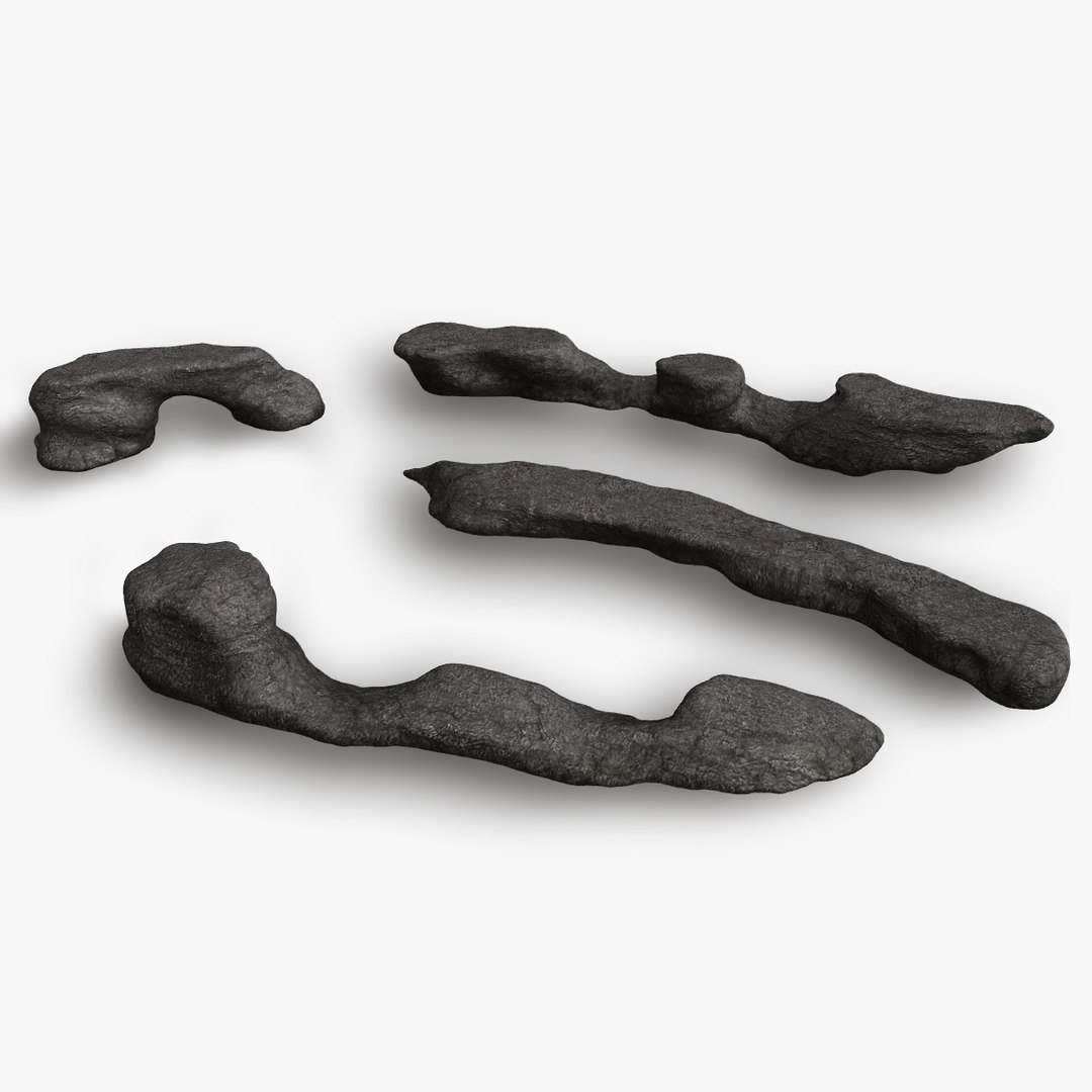 Free Long Flat Rocks 3D model - TurboSquid 1909528