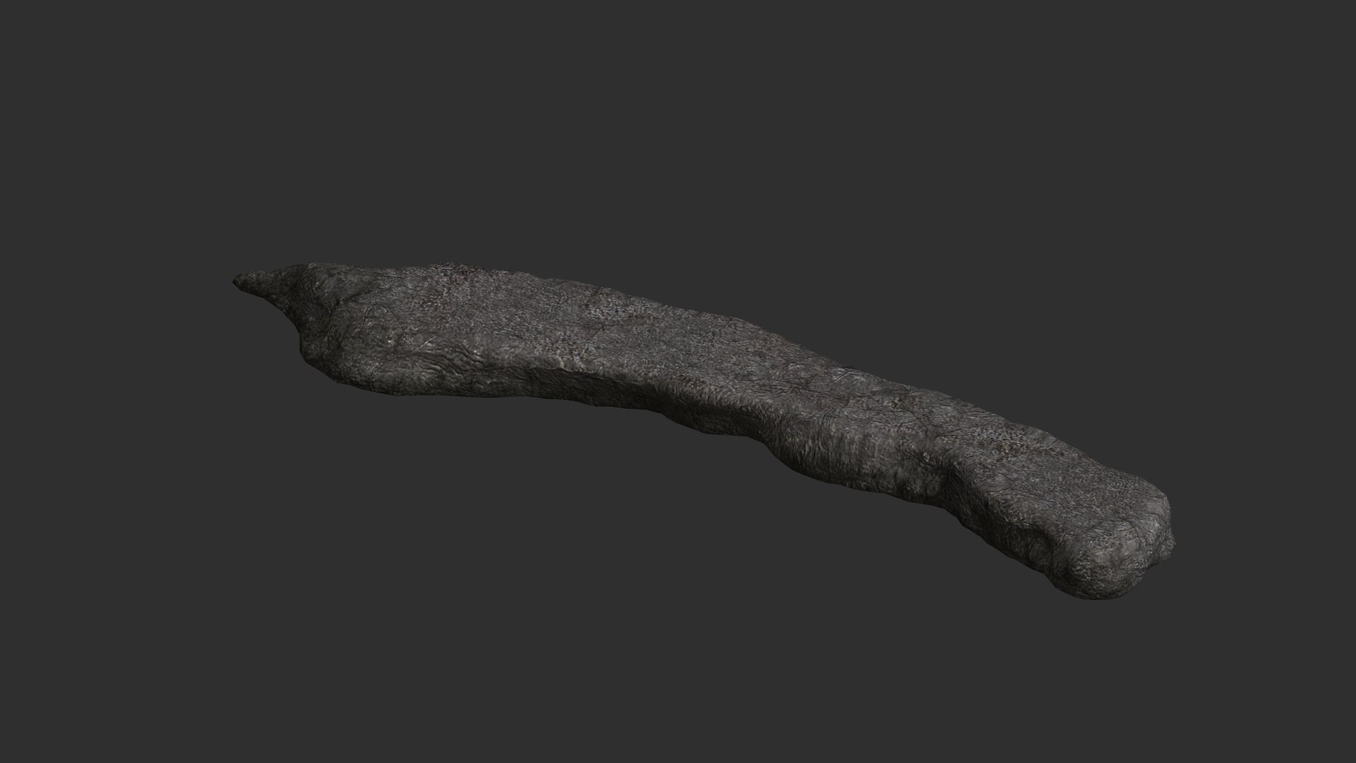 Free Long Flat Rocks 3D model - TurboSquid 1909528