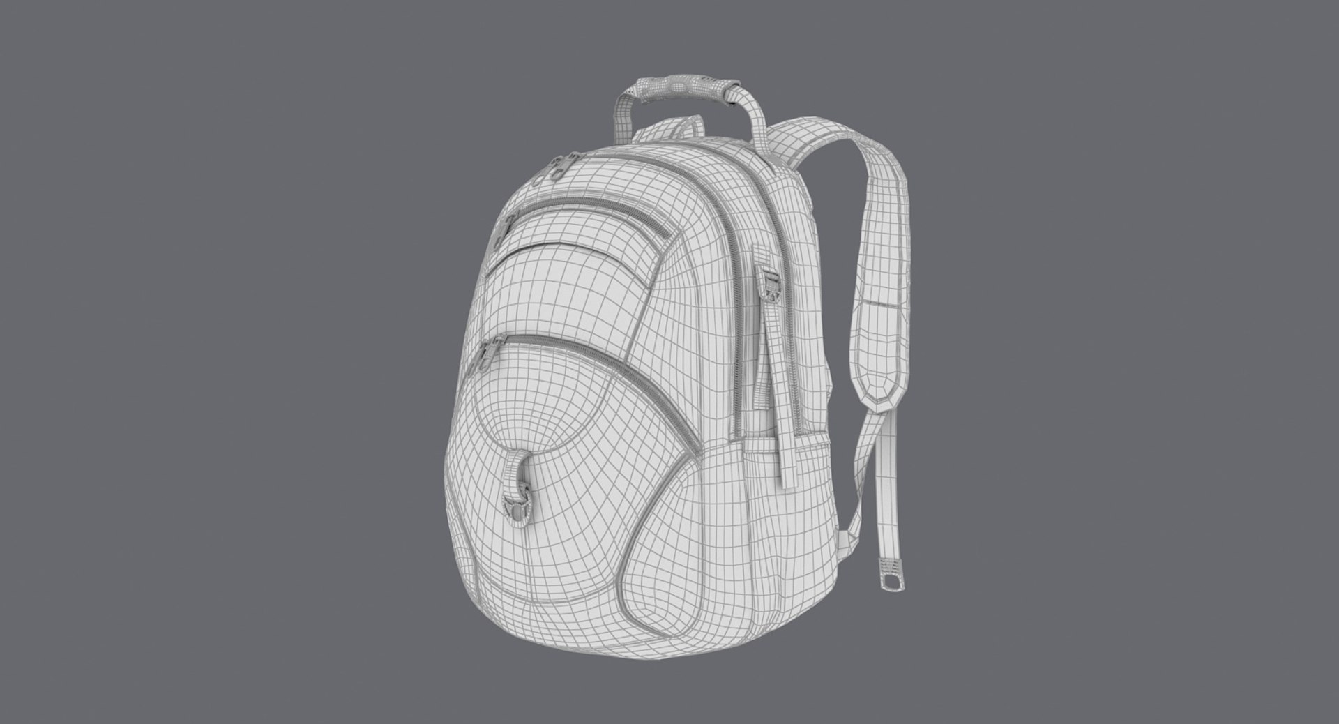 Backpack Pack 3d Max