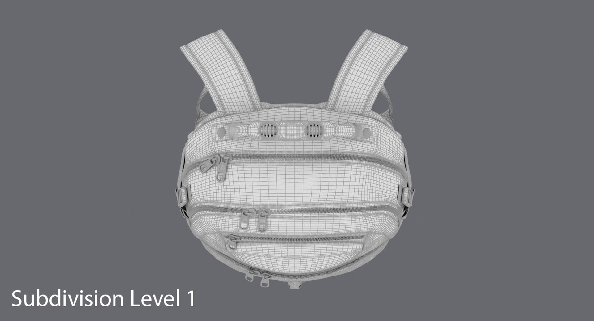 Backpack Pack 3d Max