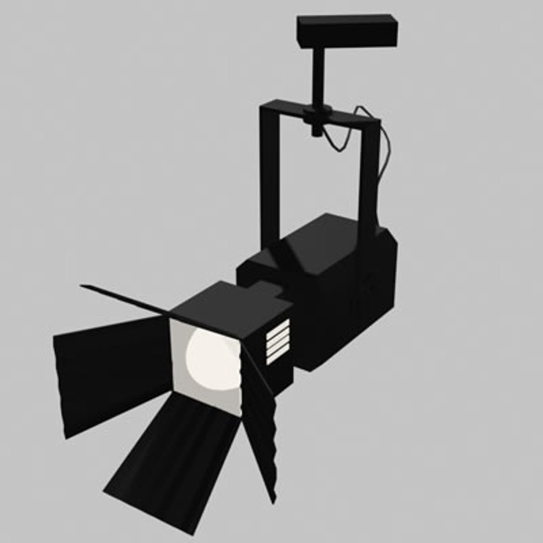 3d Spot Light 02 Lamp Model