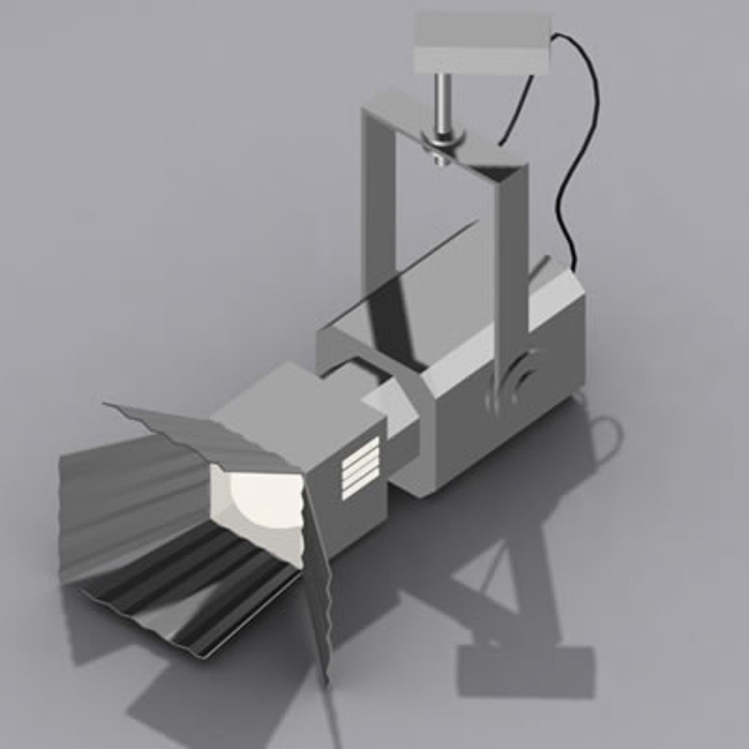 3d Spot Light 02 Lamp Model