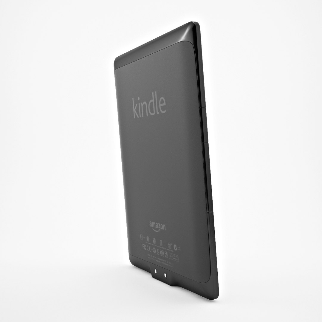 3d Realistic Amazon Kindle 5 Model