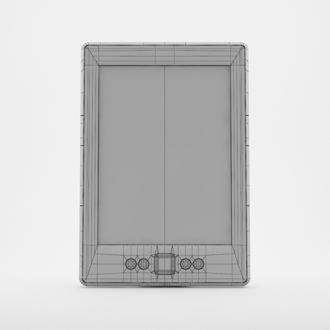 3d Realistic Amazon Kindle 5 Model
