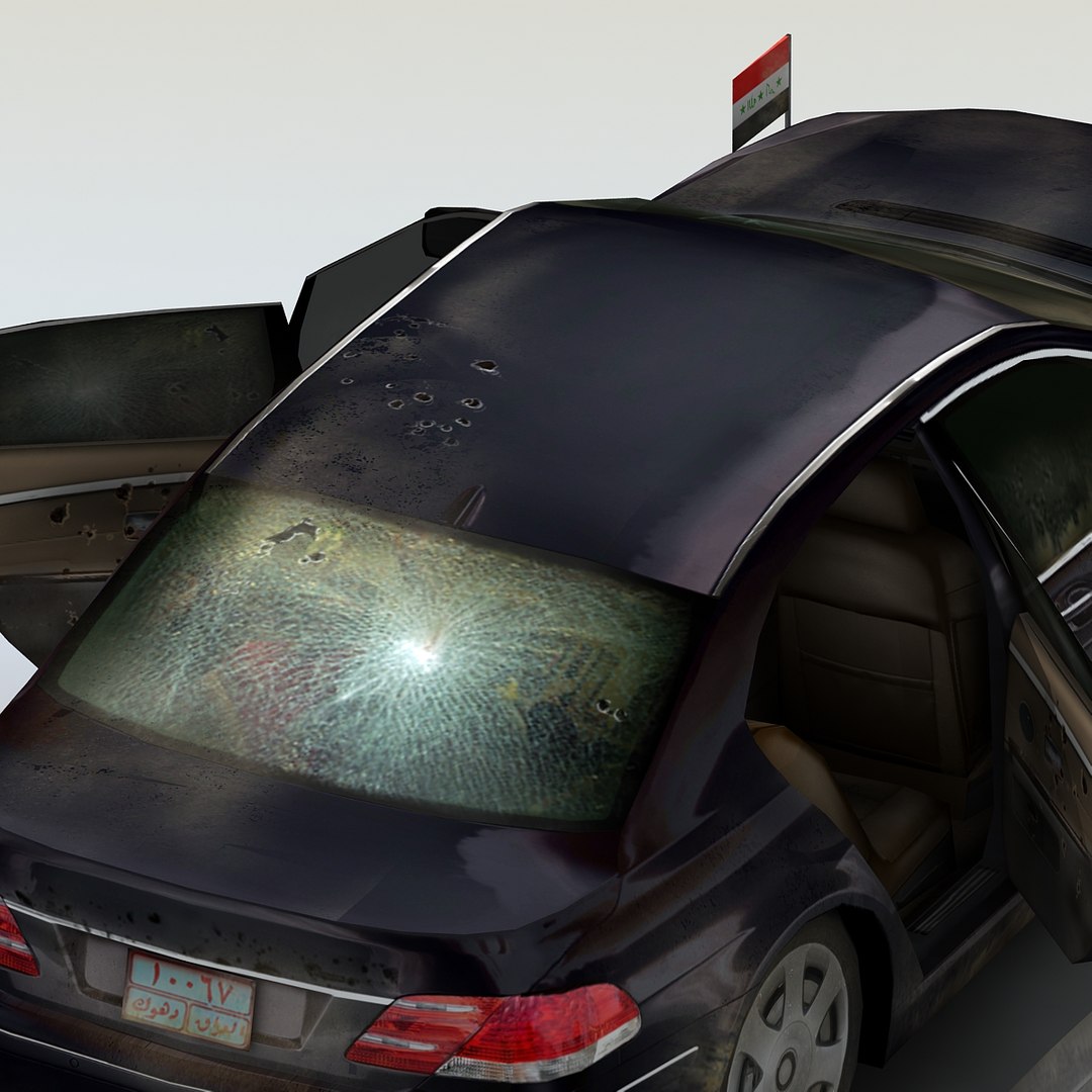 3d Model Diplomatic Car