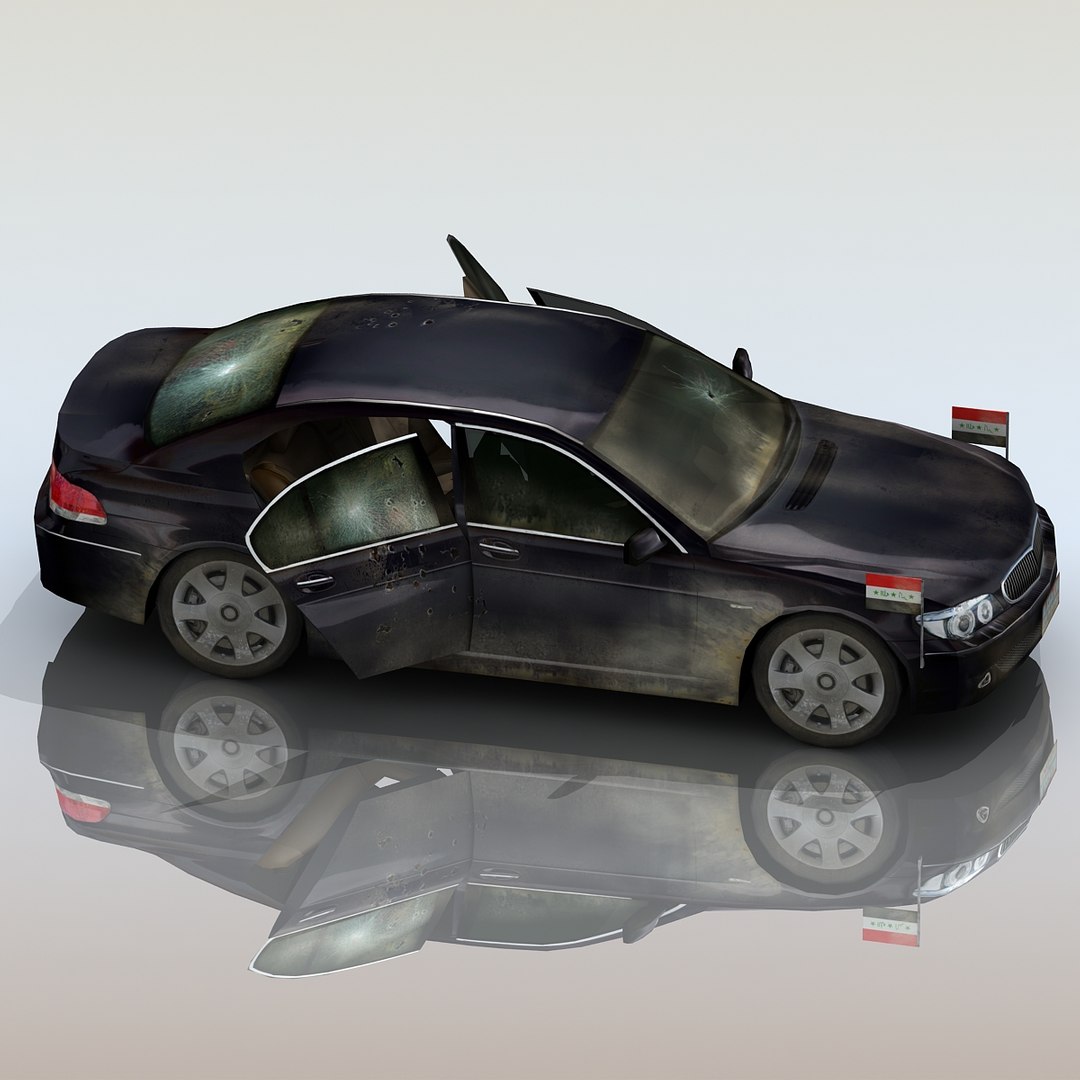 3d Model Diplomatic Car