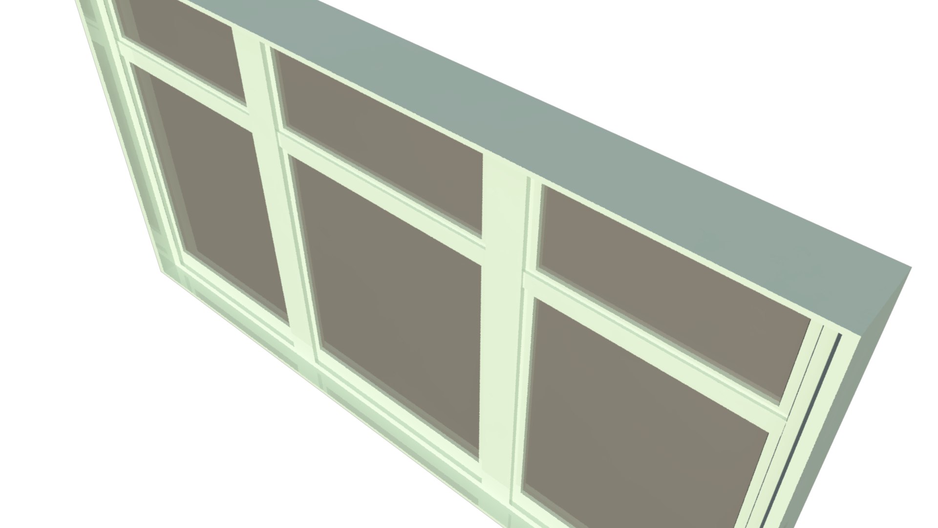 3d window frame