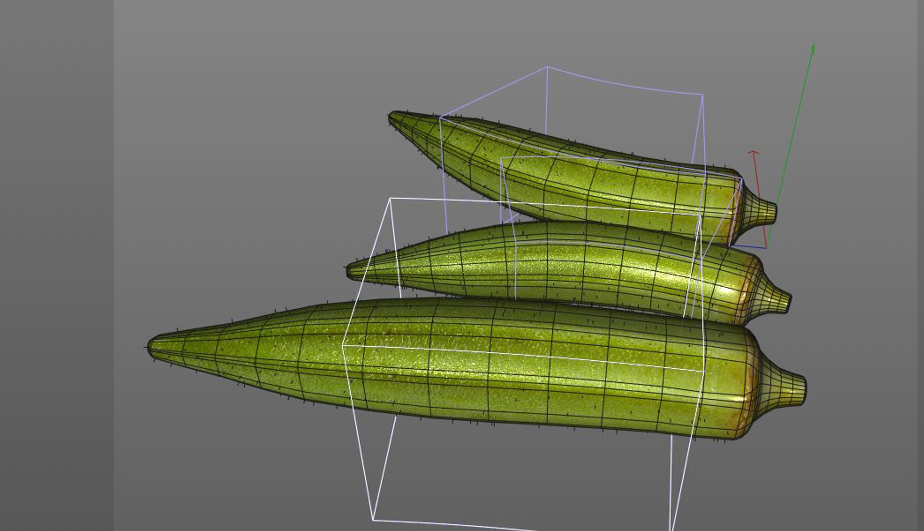 Lady Finger 3D Model - TurboSquid 1544552