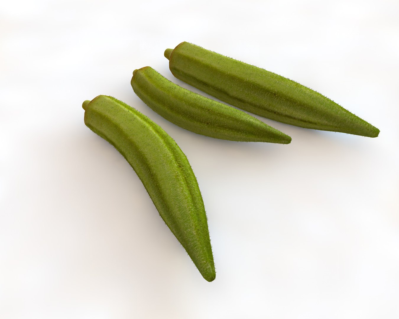 Lady Finger 3D Model - TurboSquid 1544552