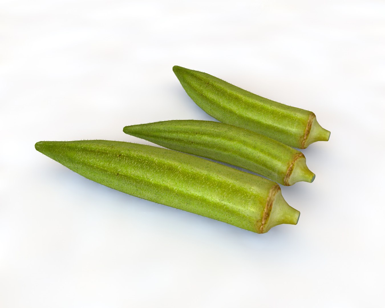 Lady Finger 3D Model - TurboSquid 1544552