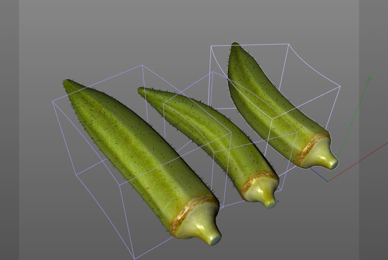 Lady Finger 3D Model - TurboSquid 1544552