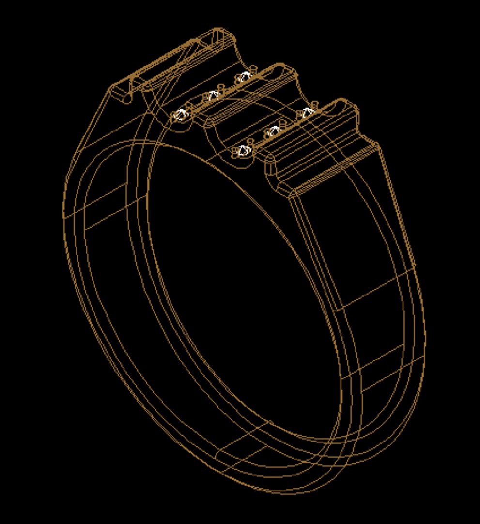 3d Ring Model
