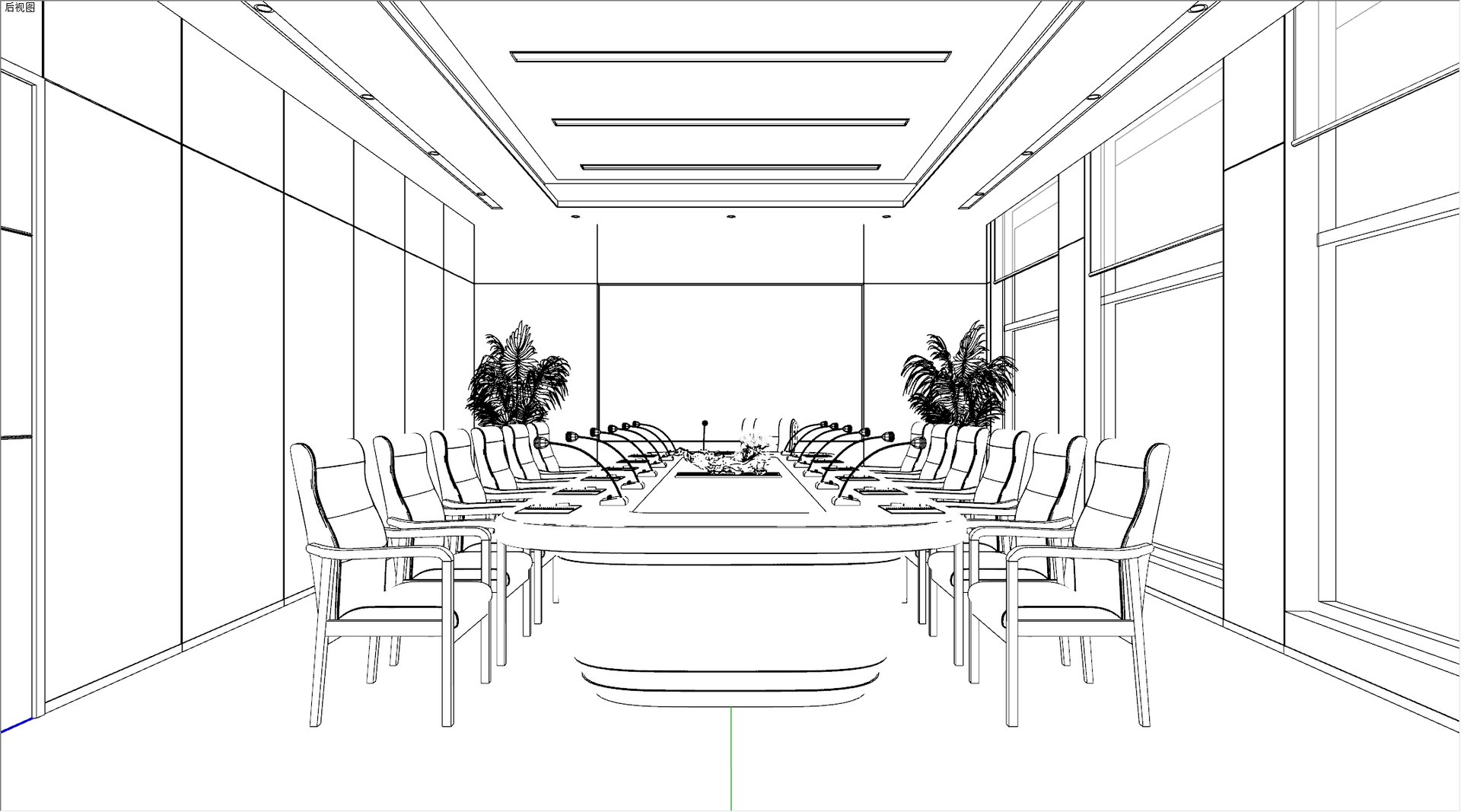 3D Conference Room-A6 - TurboSquid 2040248