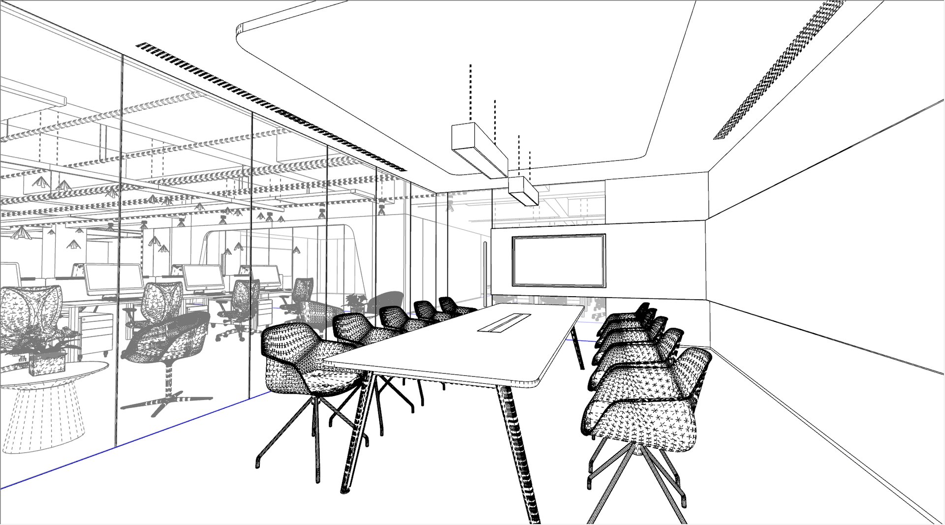 3D Conference Room-A6 - TurboSquid 2040248