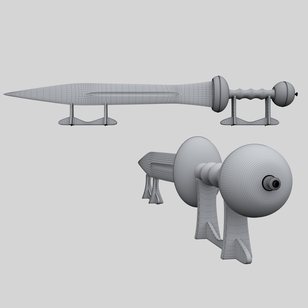 3D Sword Gladius Model - TurboSquid 1268731
