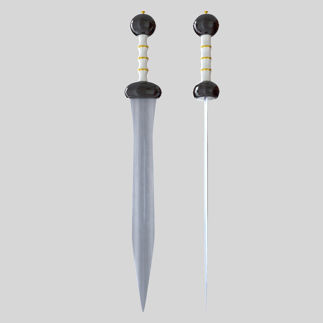 3D Sword Gladius Model - TurboSquid 1268731