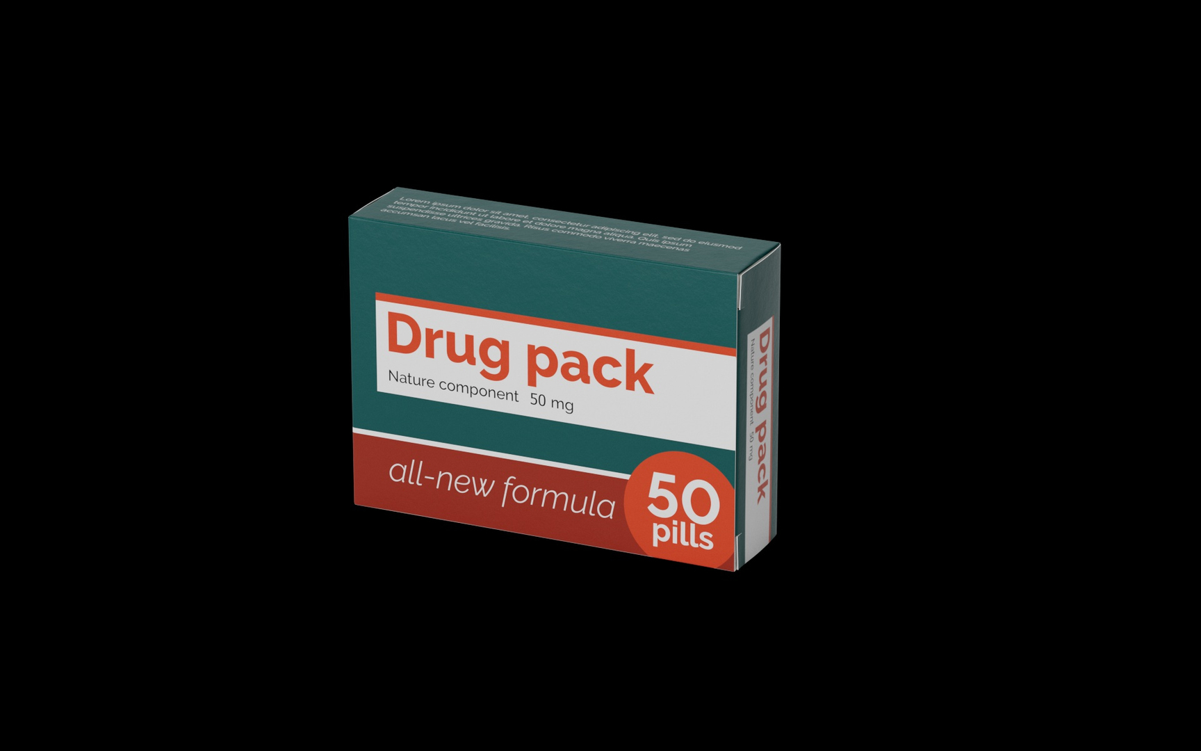 Drug Pack With Blister PBR 3D model - TurboSquid 1930877