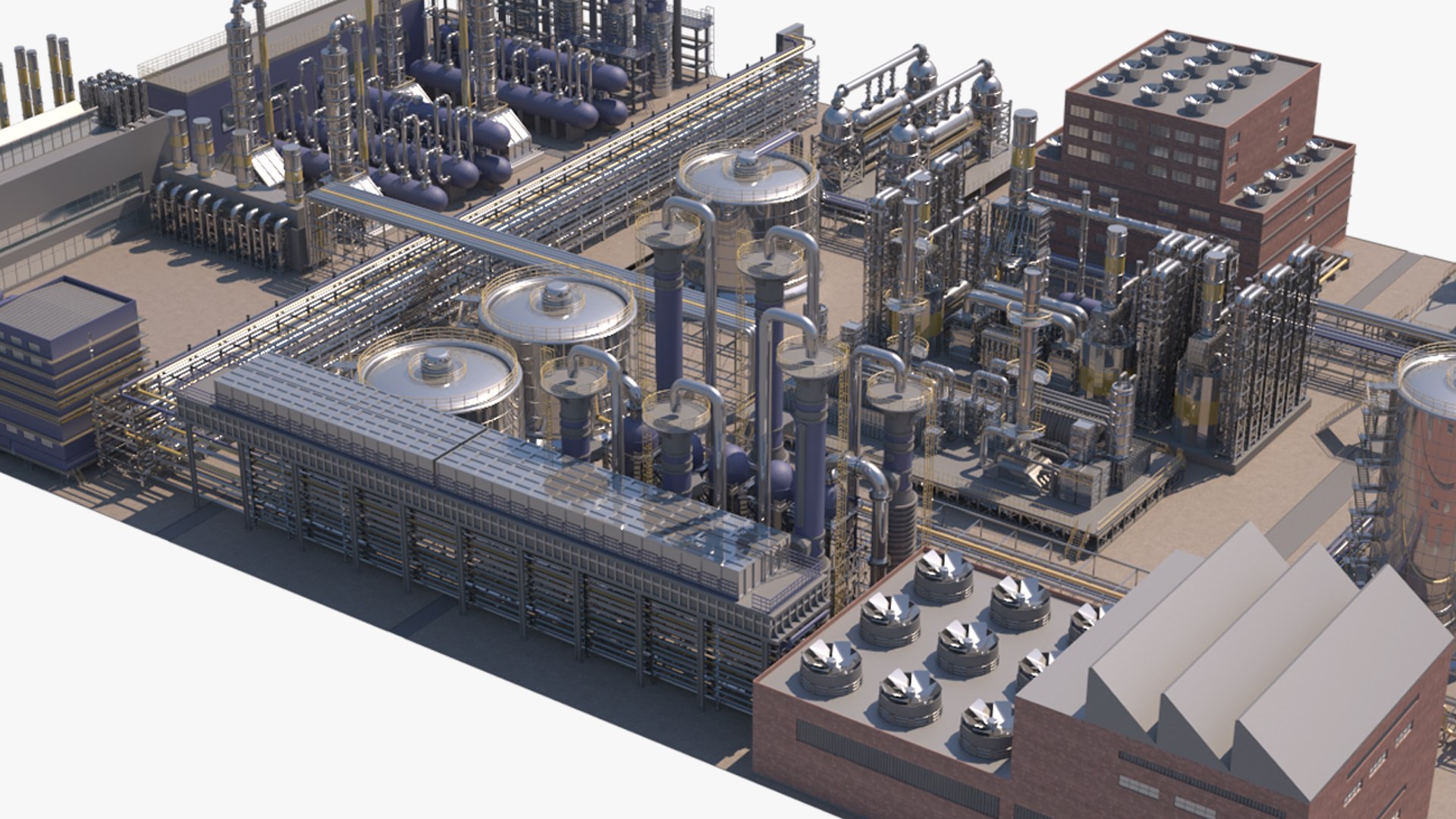 3D Industrial Area 82 - TurboSquid 2046346