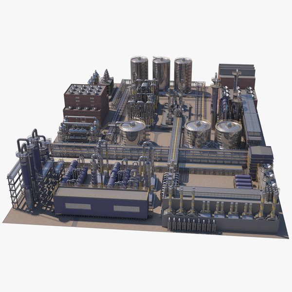 Free 3D Oil-Refinery Models | TurboSquid