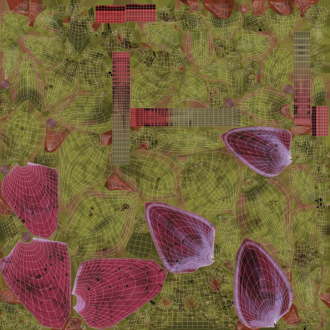 3D Triblossomia Alien Flora Creature Model - TurboSquid 1920445