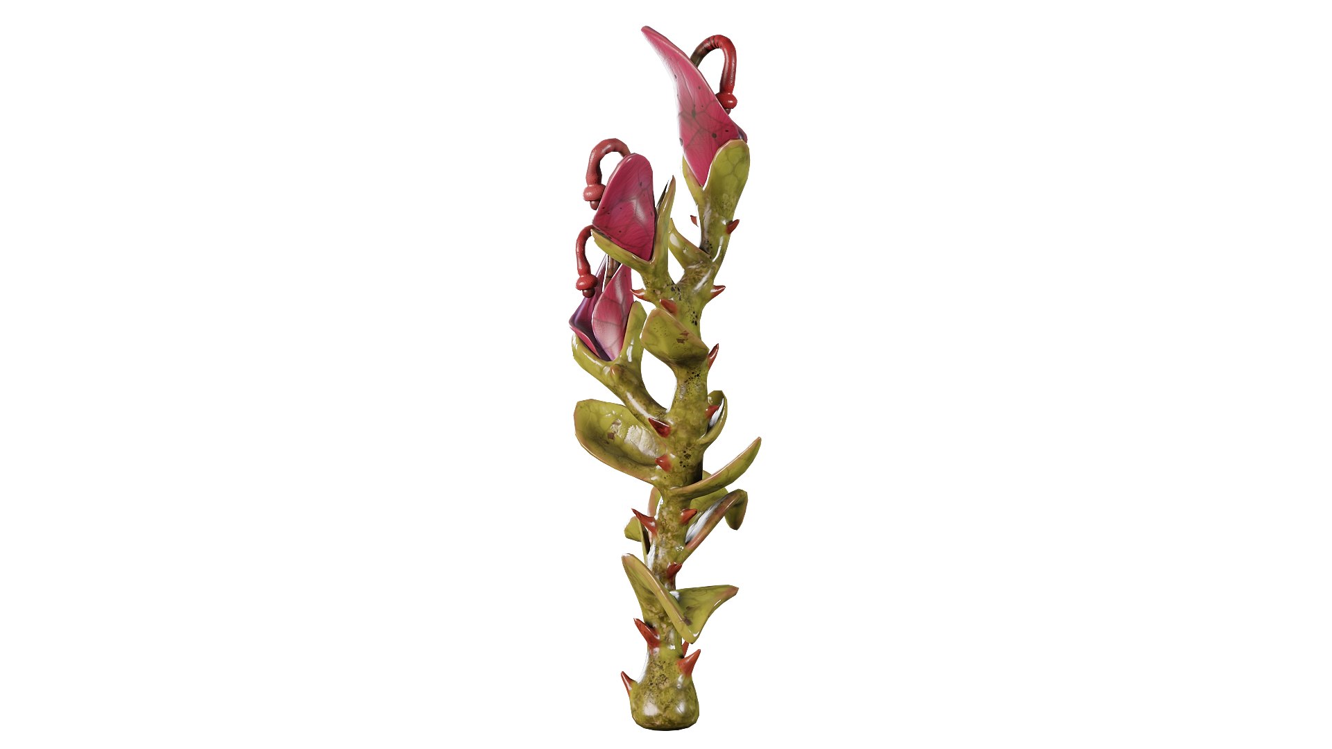 3D Triblossomia Alien Flora Creature Model - TurboSquid 1920445