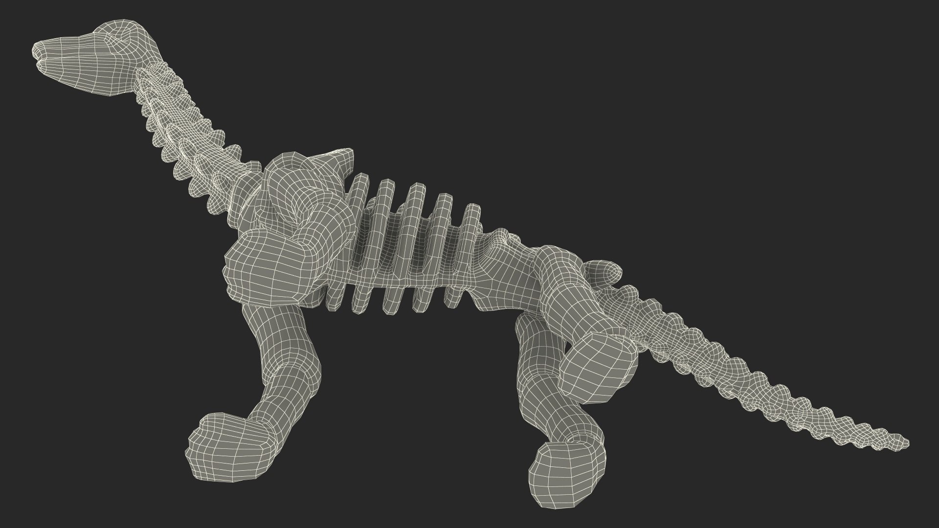3D Diplodocus Skeleton Toy - TurboSquid 2177363