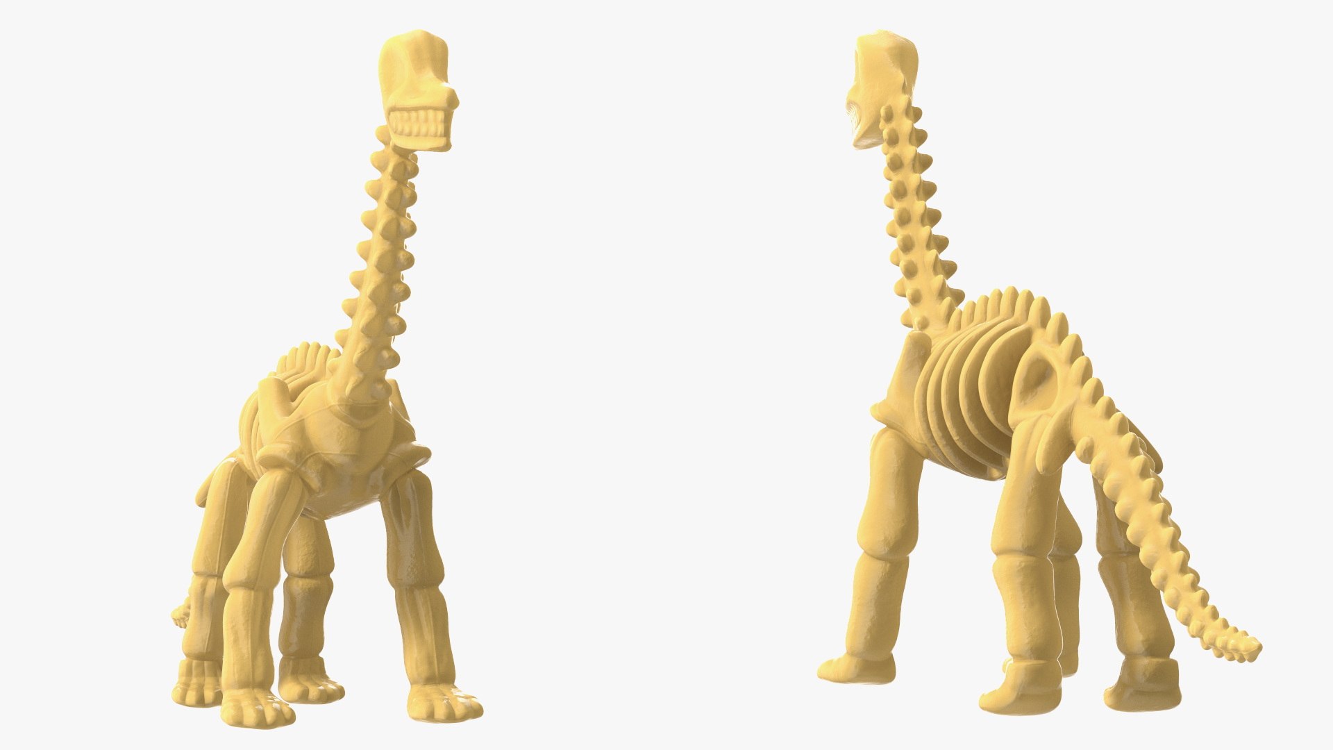 3D Diplodocus Skeleton Toy - TurboSquid 2177363