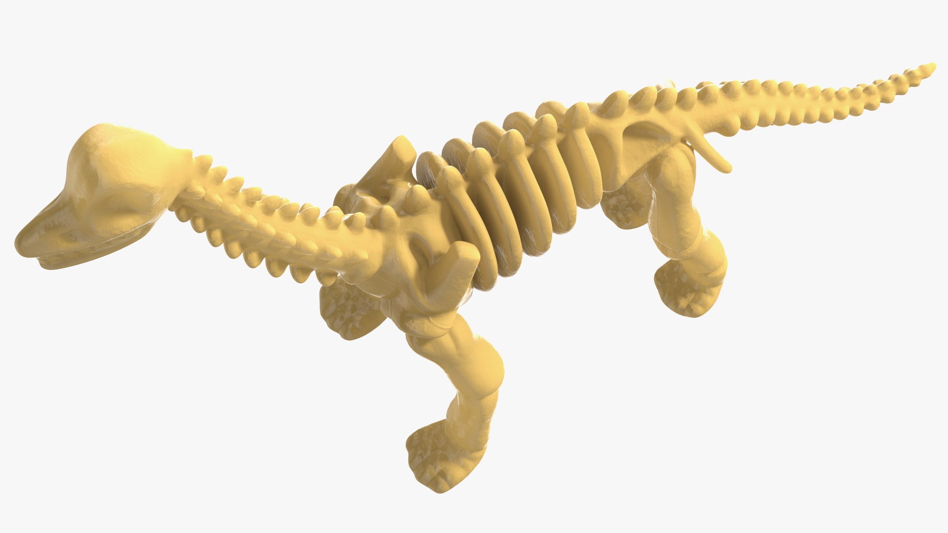 3D Diplodocus Skeleton Toy - TurboSquid 2177363
